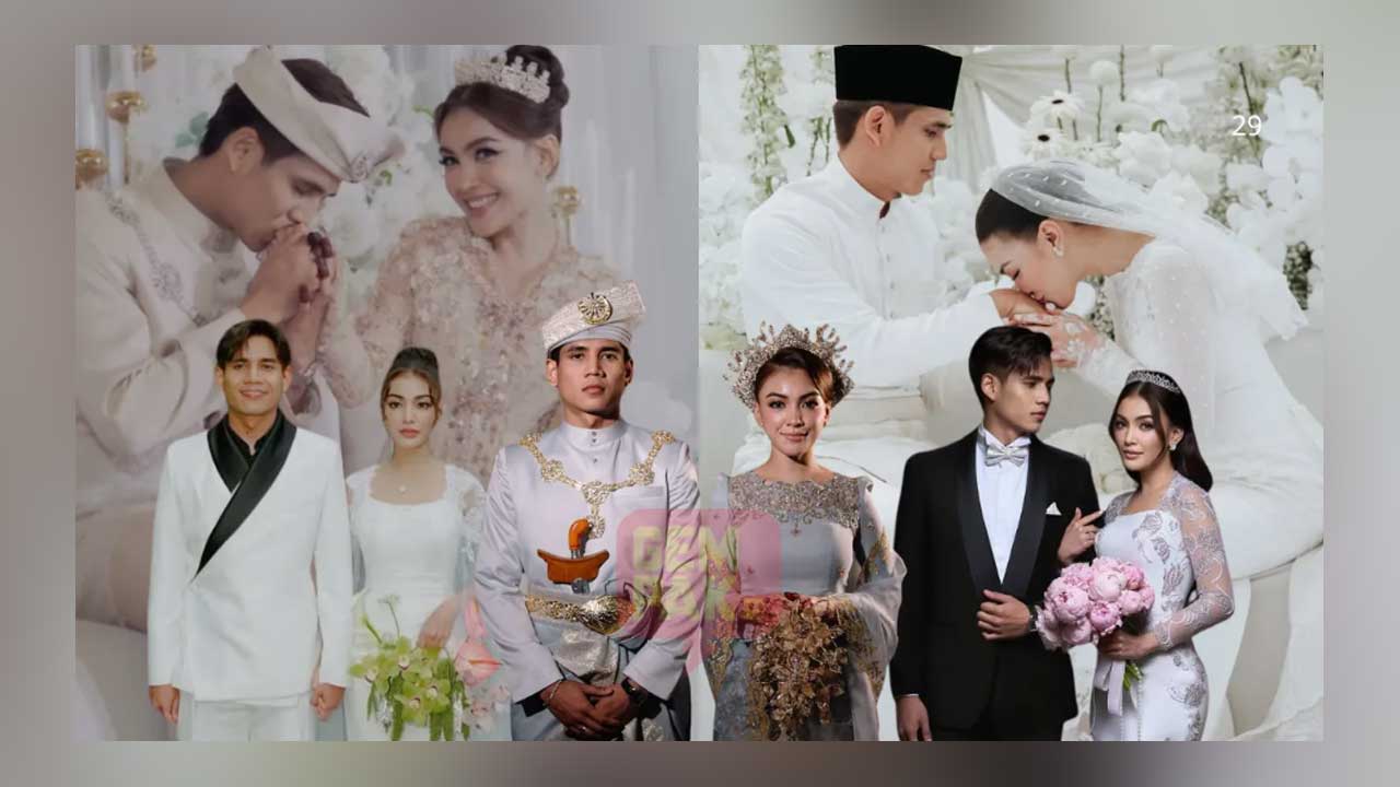 Ini sebab Eyka Farhana dan Akhyar Rashid adakan 5 majlis resepsi kahwin ...