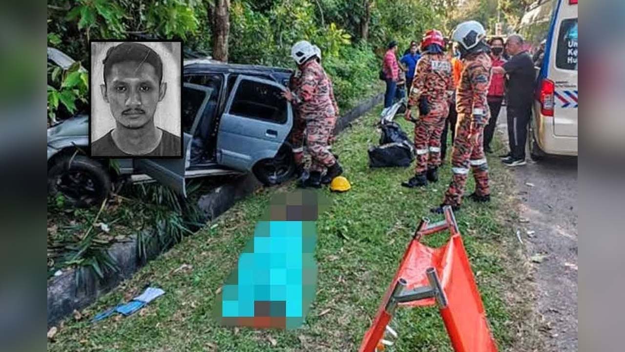 Pekerja subkontraktor maut kenderaan dirempuh bas merah jambu | Awani