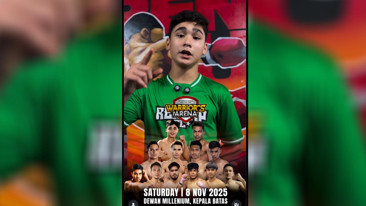 Adik-beradik Miki, Elias Ghazali antara tumpuan Warrior's Arena 2025 di ...