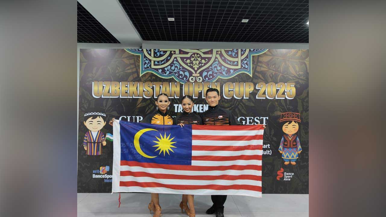 Sukan tarian: Bernice sapu tiga pingat emas di Hong Kong | Awani