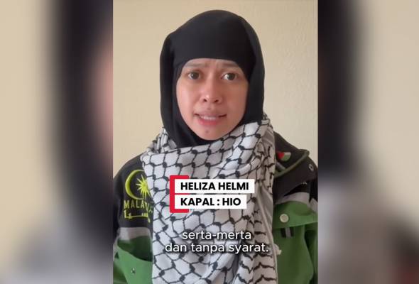 GSF: Empat lagi rakyat Malaysia termasuk Heliza Helmi ditahan tentera ...