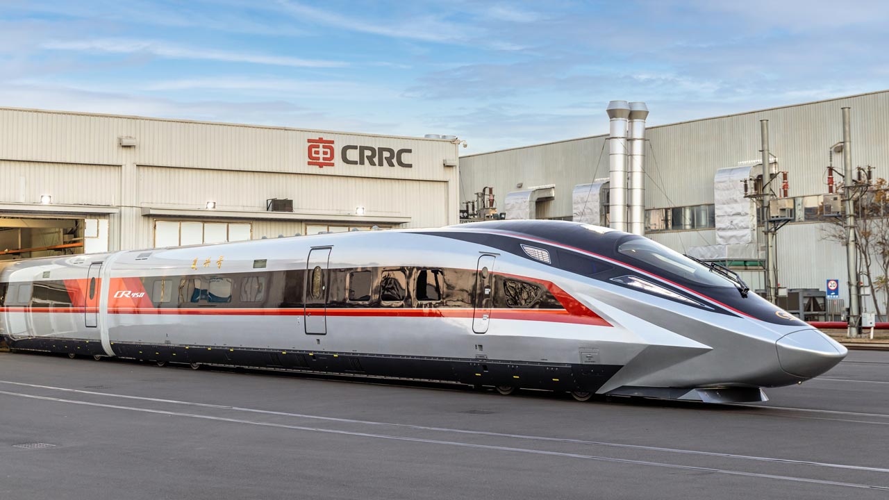 Kereta api laju terpantas di dunia catat 453 km/j dalam ujian ...
