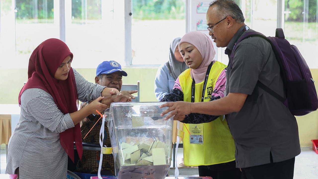 PRK Lamag catat 44.50 peratus keluar mengundi setakat 1 tengah hari ...