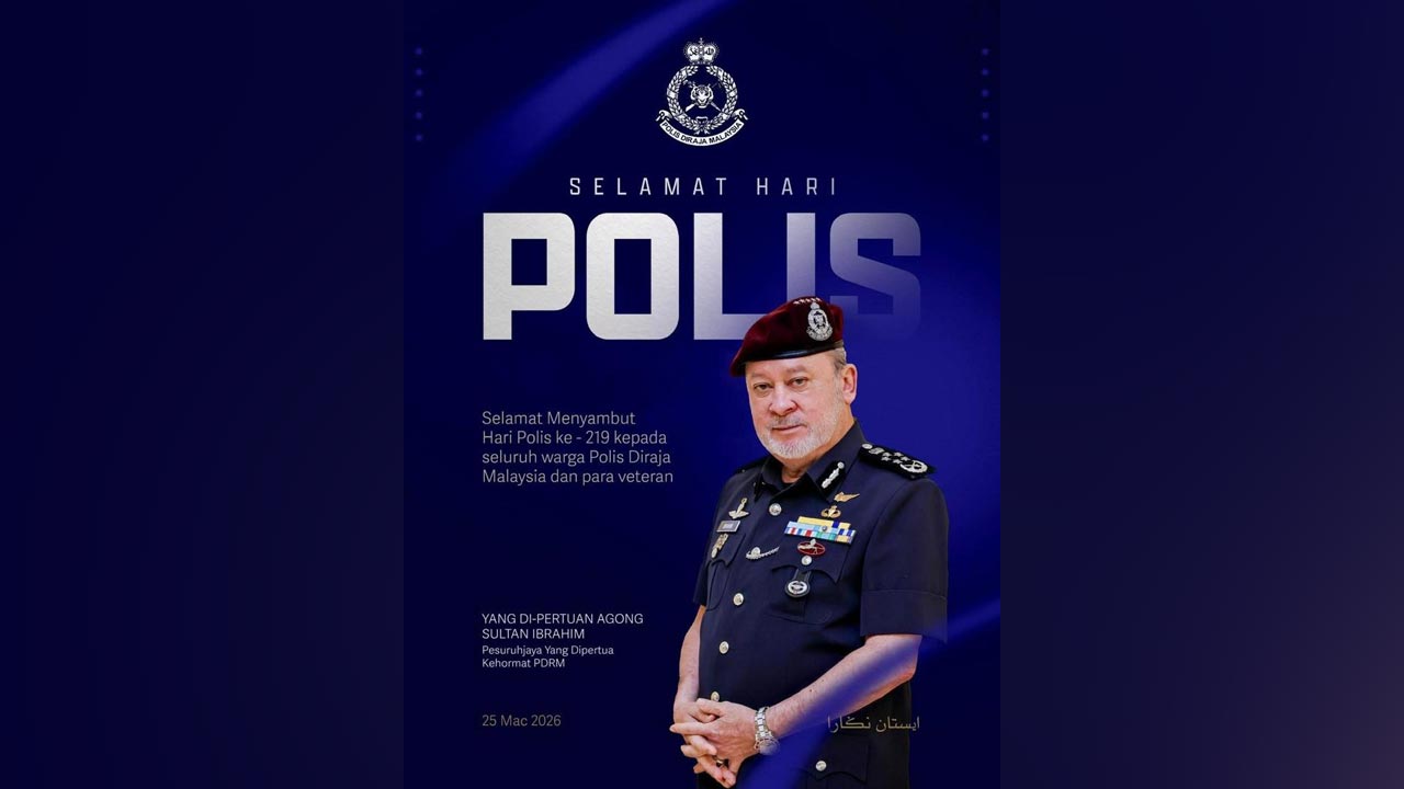Agong zahir ucapan Selamat Hari Polis, hargai pengorbanan warga PDRM ...