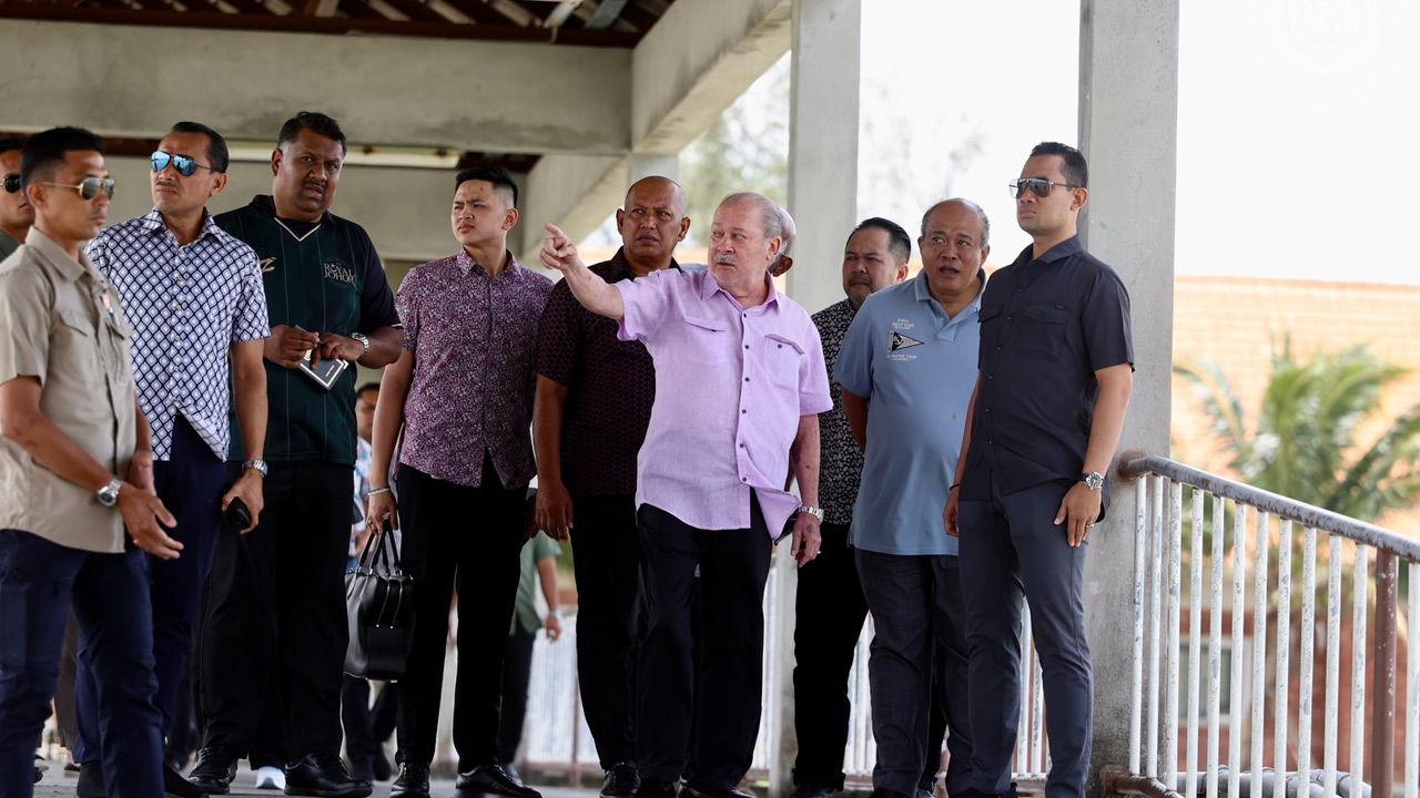 Agong berkenan pandu sejauh 45 kilometer, tinjau persekitaran Mersing ...