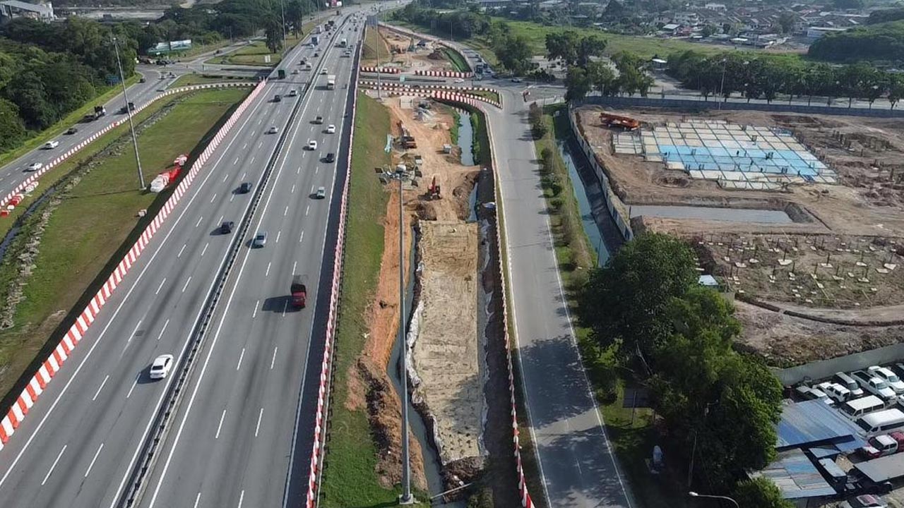 Kerja awalan projek Penyuraian Trafik Juru-Sungai Dua Pakej 1 siap ...
