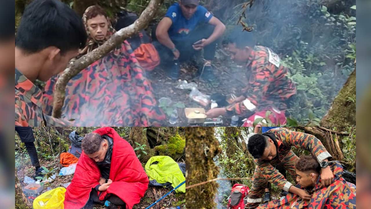 Ops Gunung Batu Putih: Pendaki lelaki diselamatkan, bomba terus kesan ...